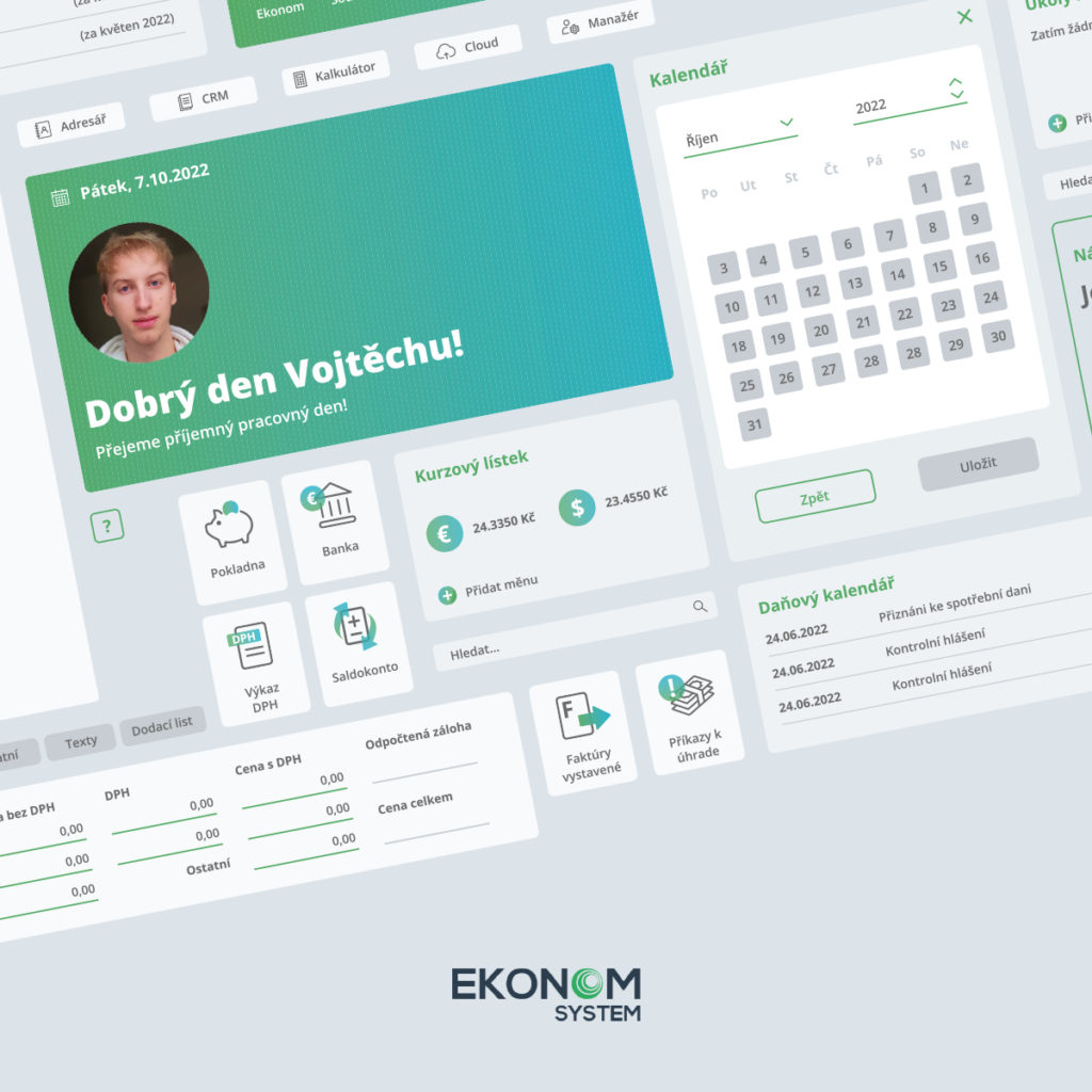 GUI - Ekonom - Showcase FMK UTB : Showcase FMK UTB