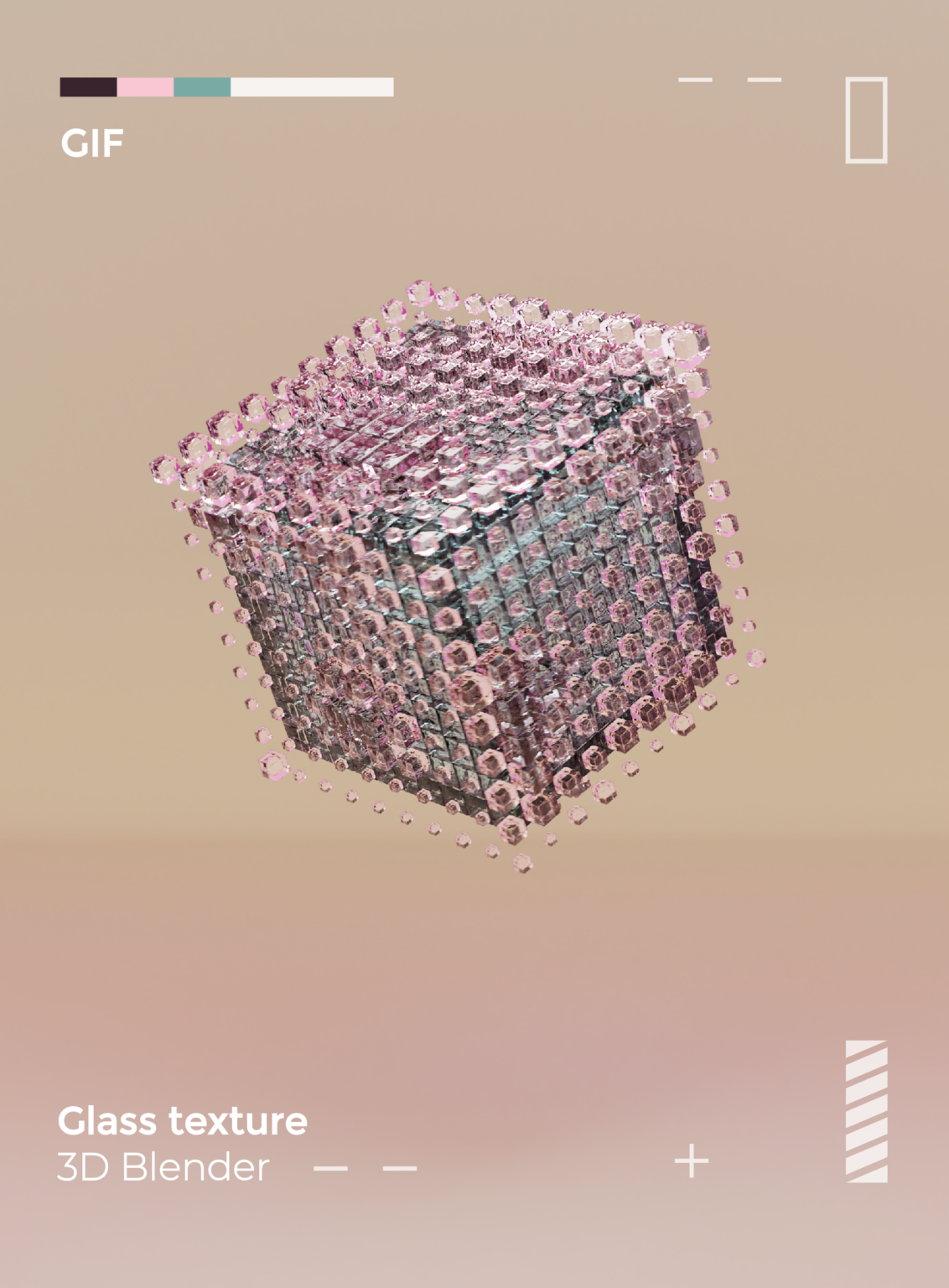 Glass texture GIF - Showcase FMK UTB : Showcase FMK UTB