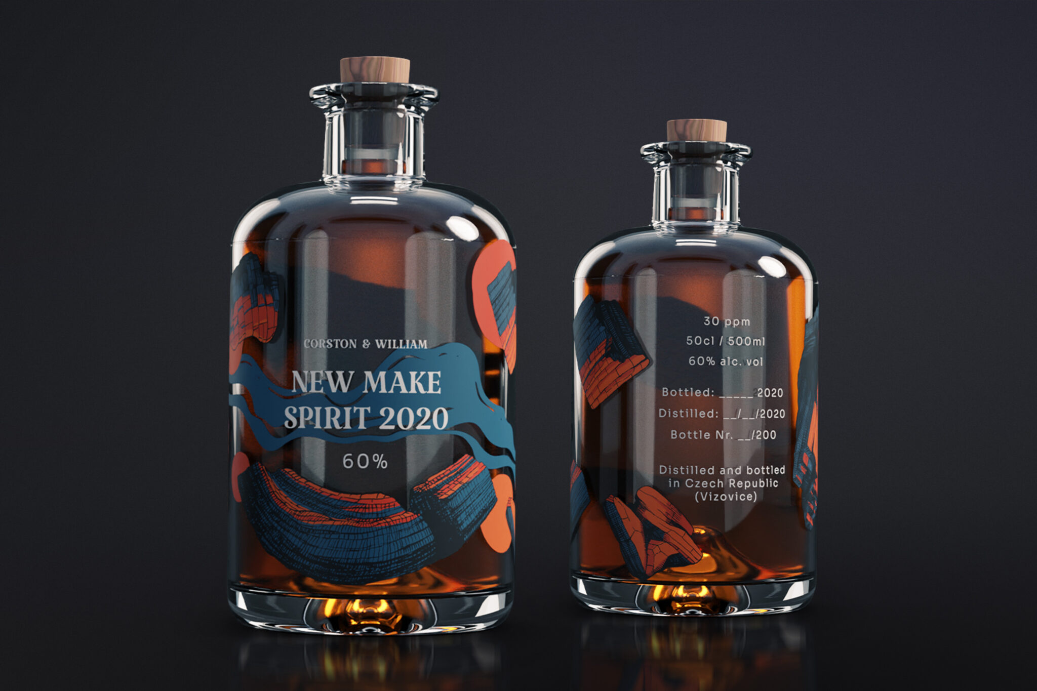 Visual Identity for a Whisky Brand - Showcase FMK UTB : Showcase FMK UTB