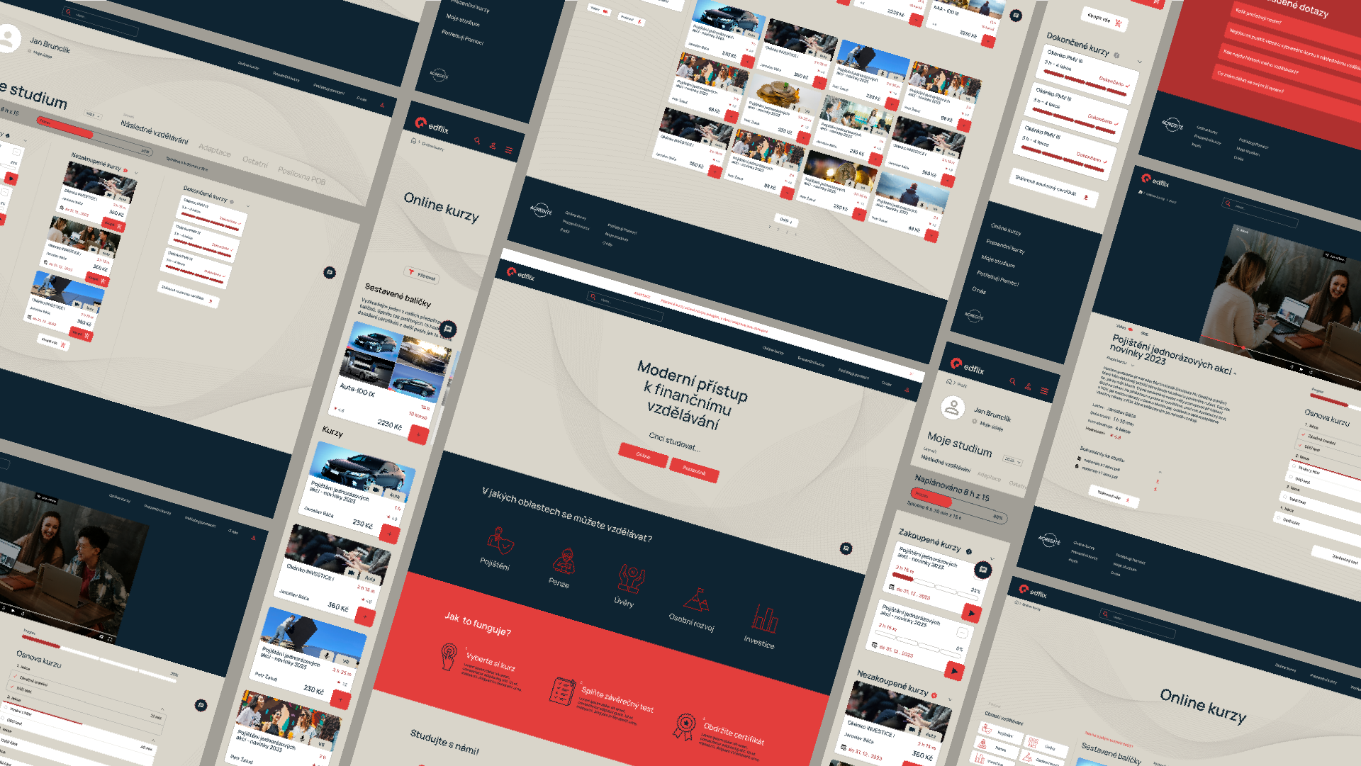 Edflix web – redesign - Showcase FMK UTB : Showcase FMK UTB