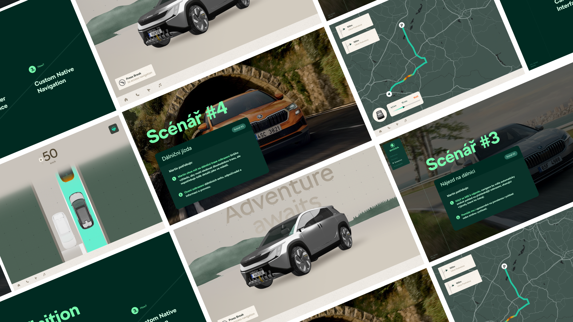Škoda Car Map-Interface - Showcase FMK UTB : Showcase FMK UTB