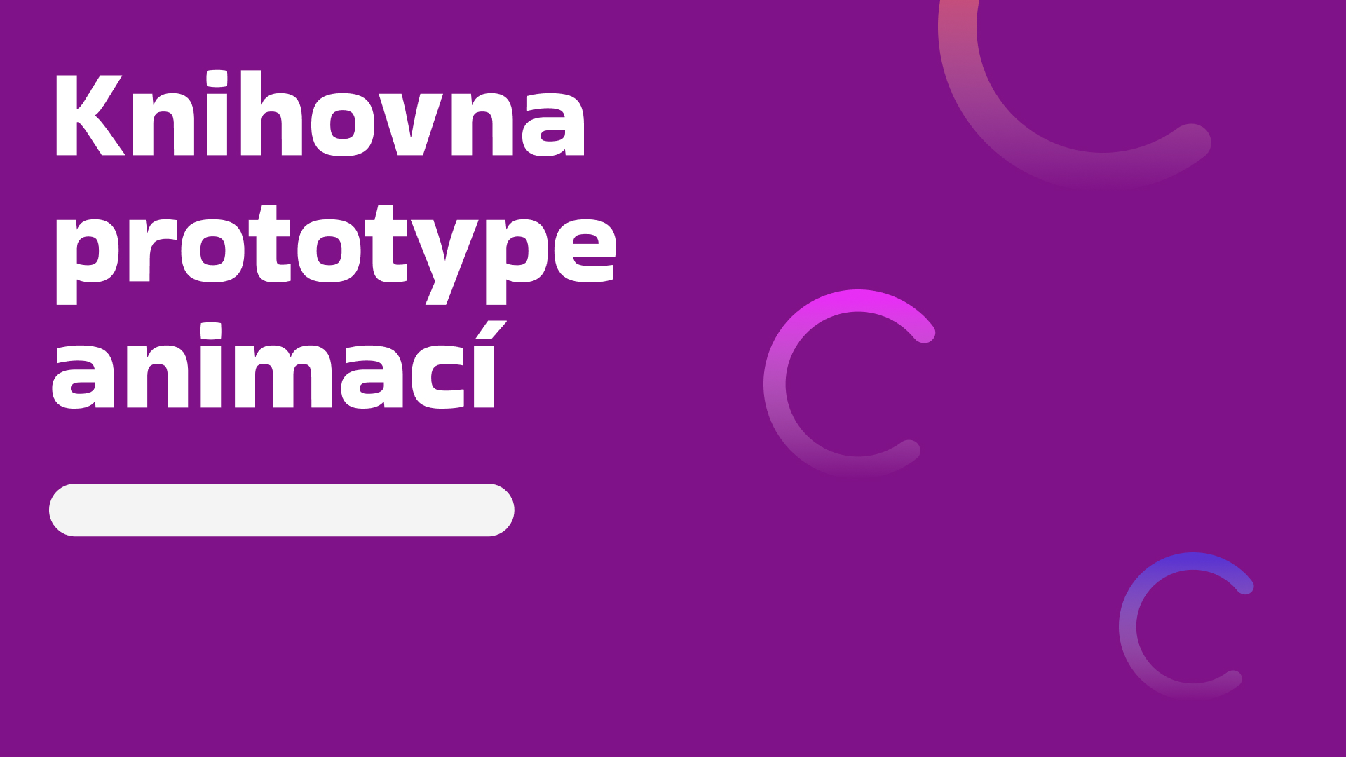 Prototype Animation Library in Figma - Showcase FMK UTB : Showcase FMK UTB