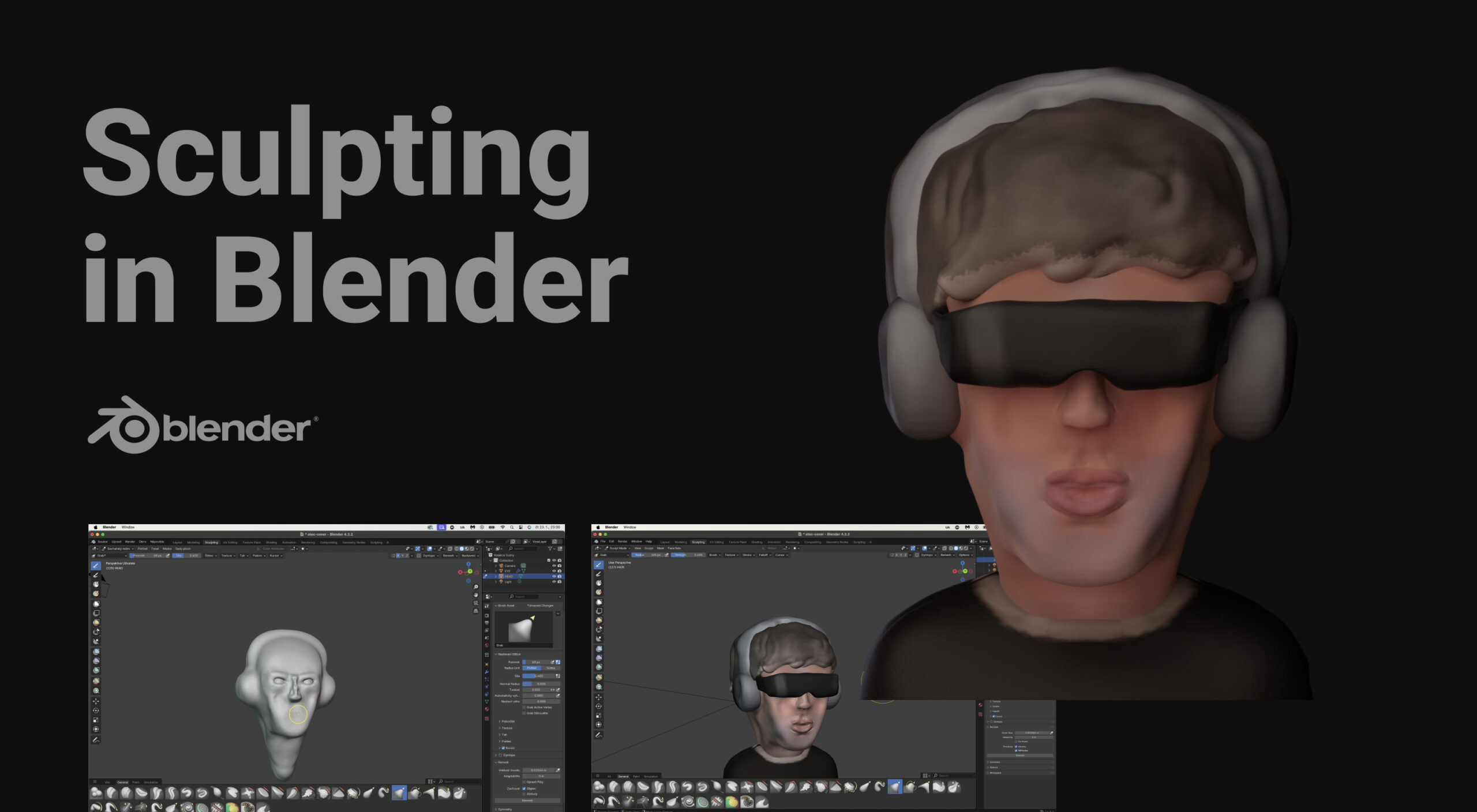 Sculpting in Blender - Showcase FMK UTB : Showcase FMK UTB
