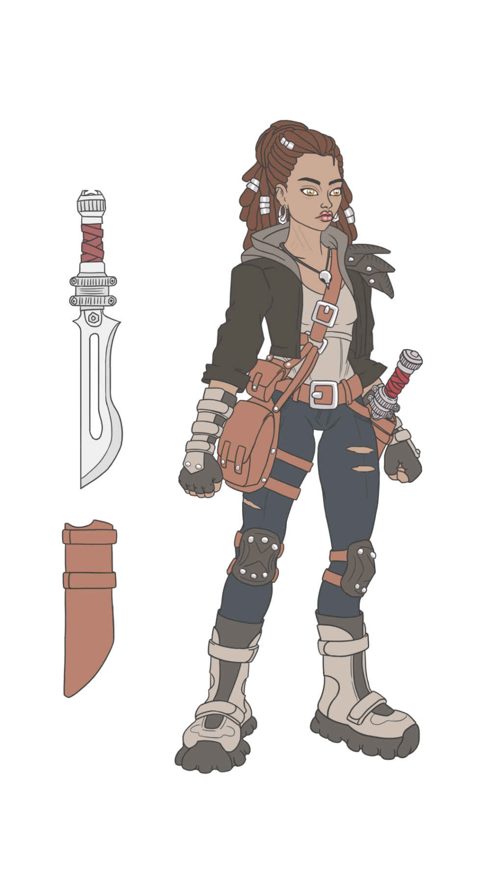 Helena. Post Apocalyptic Character Design - Showcase FMK UTB : Showcase ...